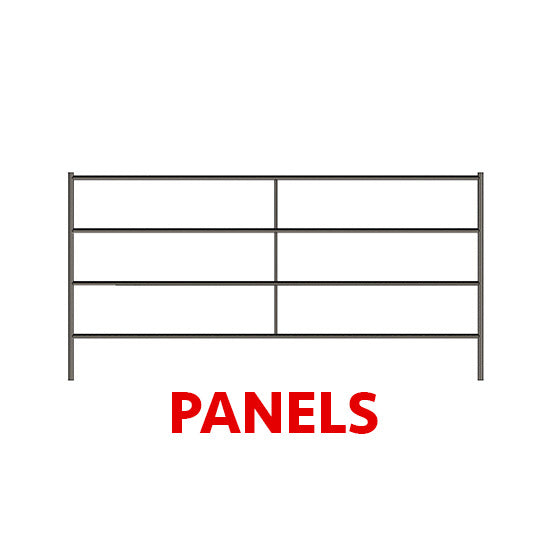 Horse Corral Panels for Sale | 14-Gauge Steel, 10ft & 12ft Sizes 4 Rail ...