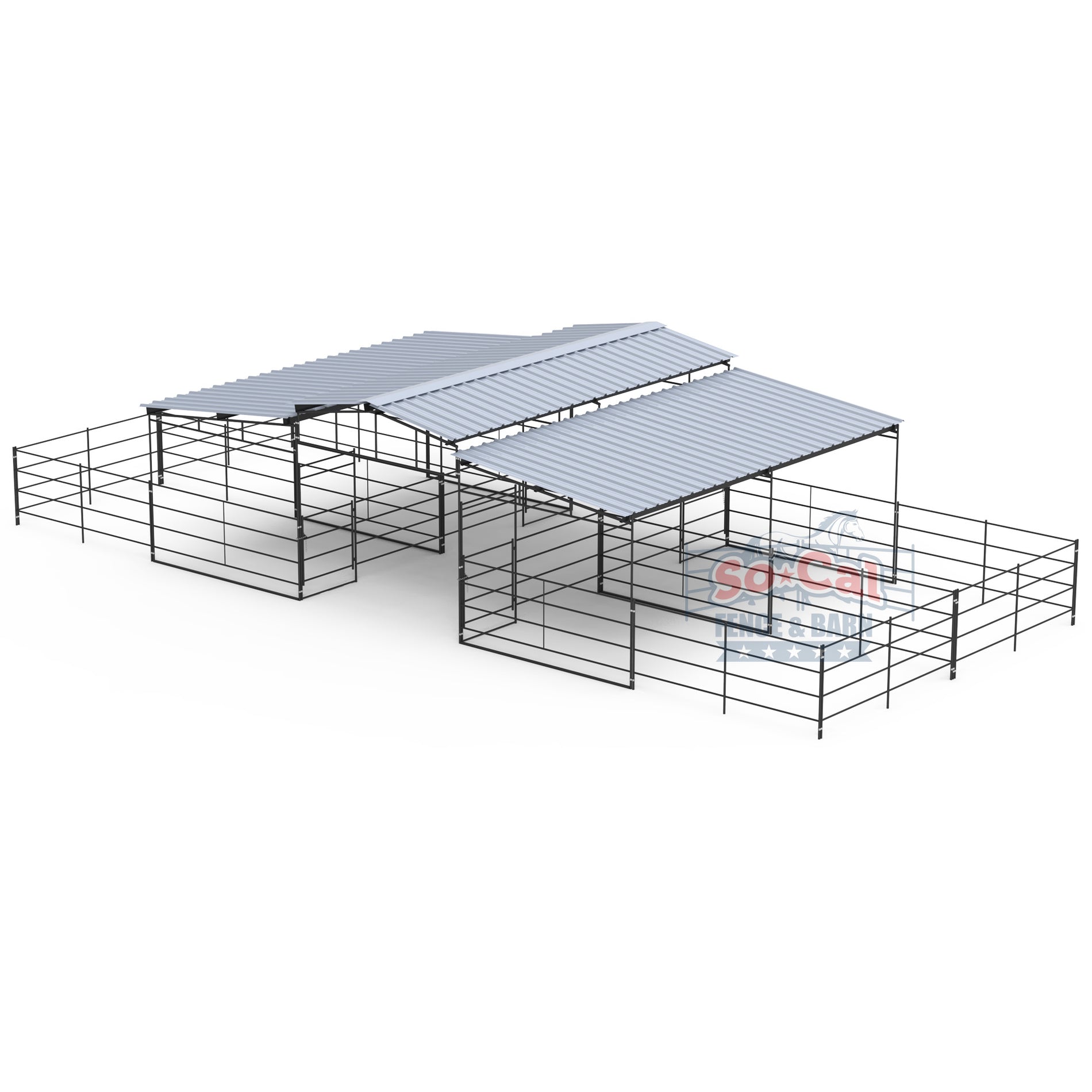 Mare Motel Kits For Sale | Easy to Install | SoCal Fence and Barn ...