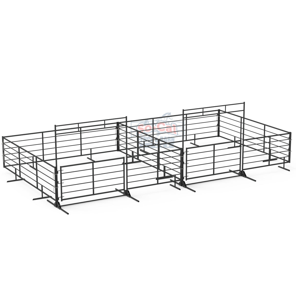 Two 20x20 Portable Cattle Corral Systems | Detachable Feet | For Sale ...