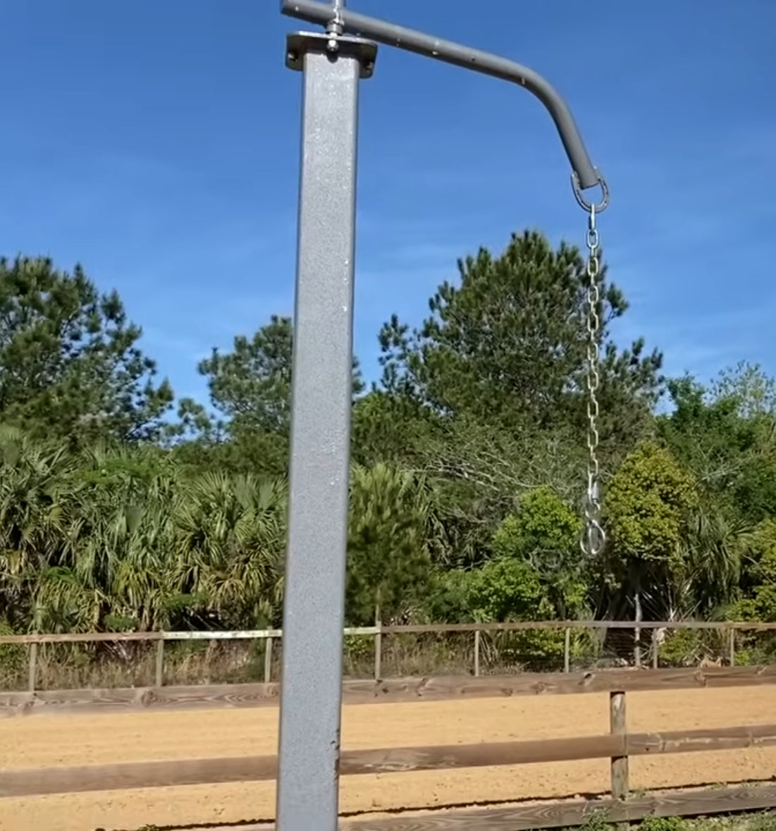 12ft Patience Pole 4x4 Square Tubing (11-Gauge) Powder Coated Dapple G ...