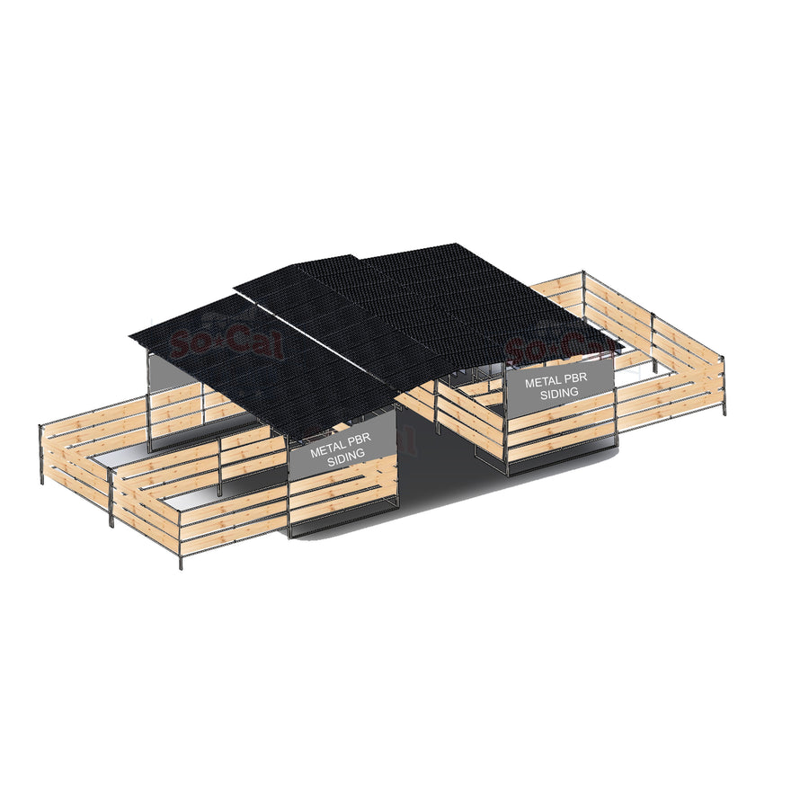 Mare Motel Kits For Sale | Easy to Install | SoCal Fence and Barn ...
