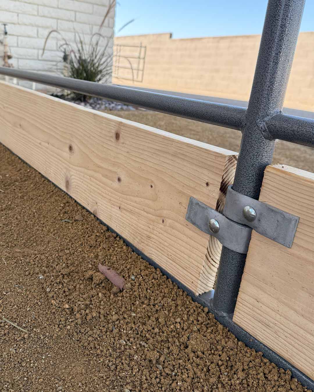 1-5/8" Panel Clamp | Attach Wood to Horse Corral Panels | SoCal Fence ...