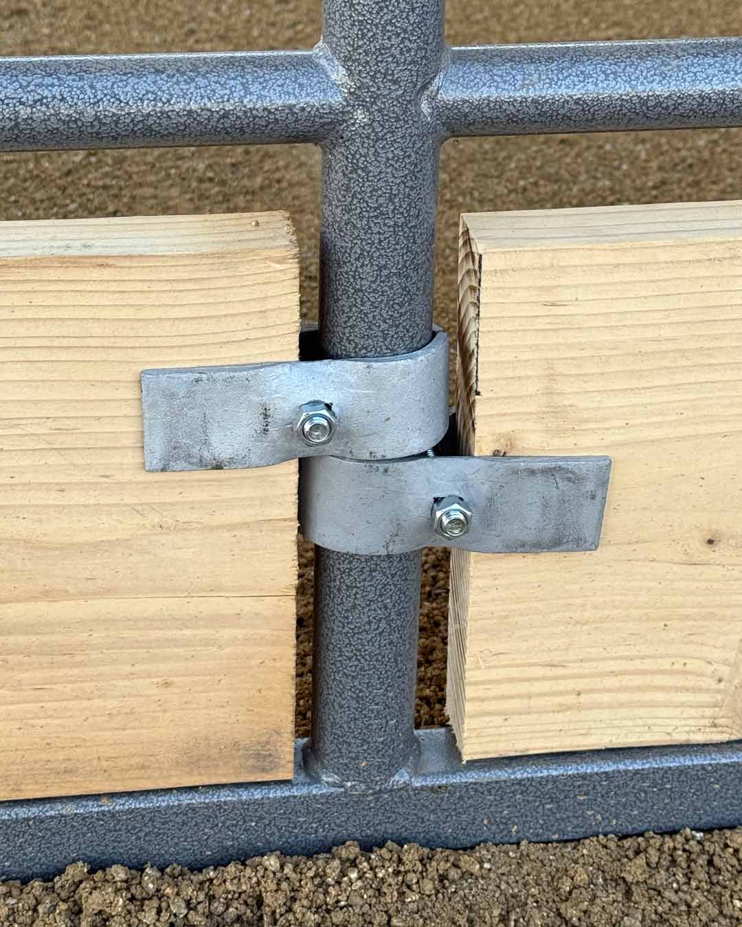 1-5/8" Panel Clamp | Attach Wood to Horse Corral Panels | SoCal Fence ...