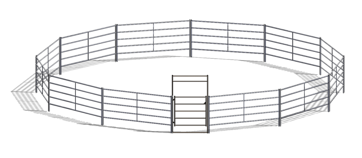 DIY Round Pens For Sale | 40ft, 50ft, 60ft Heavy Duty Panels | SoCal ...