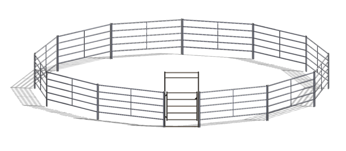 DIY Round Pens For Sale | 40ft, 50ft, 60ft Heavy Duty Panels | SoCal ...