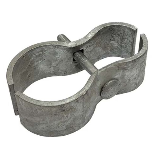 2-3/8" to 1-5/8" Galvanized Panel Clamp Adapter | SoCal Fence and Barn