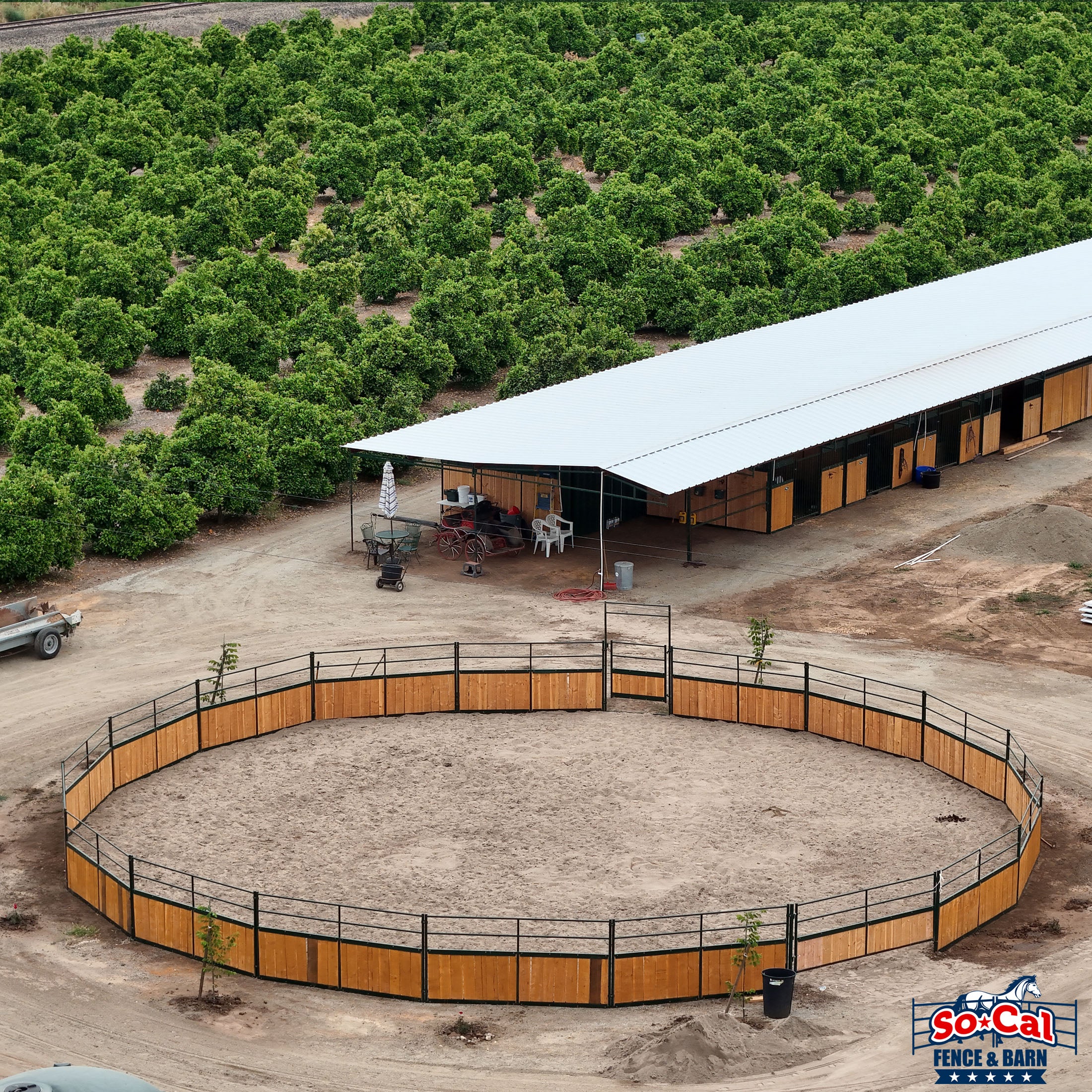 DIY Round Pens For Sale | 40ft, 50ft, 60ft Heavy Duty Panels | SoCal ...
