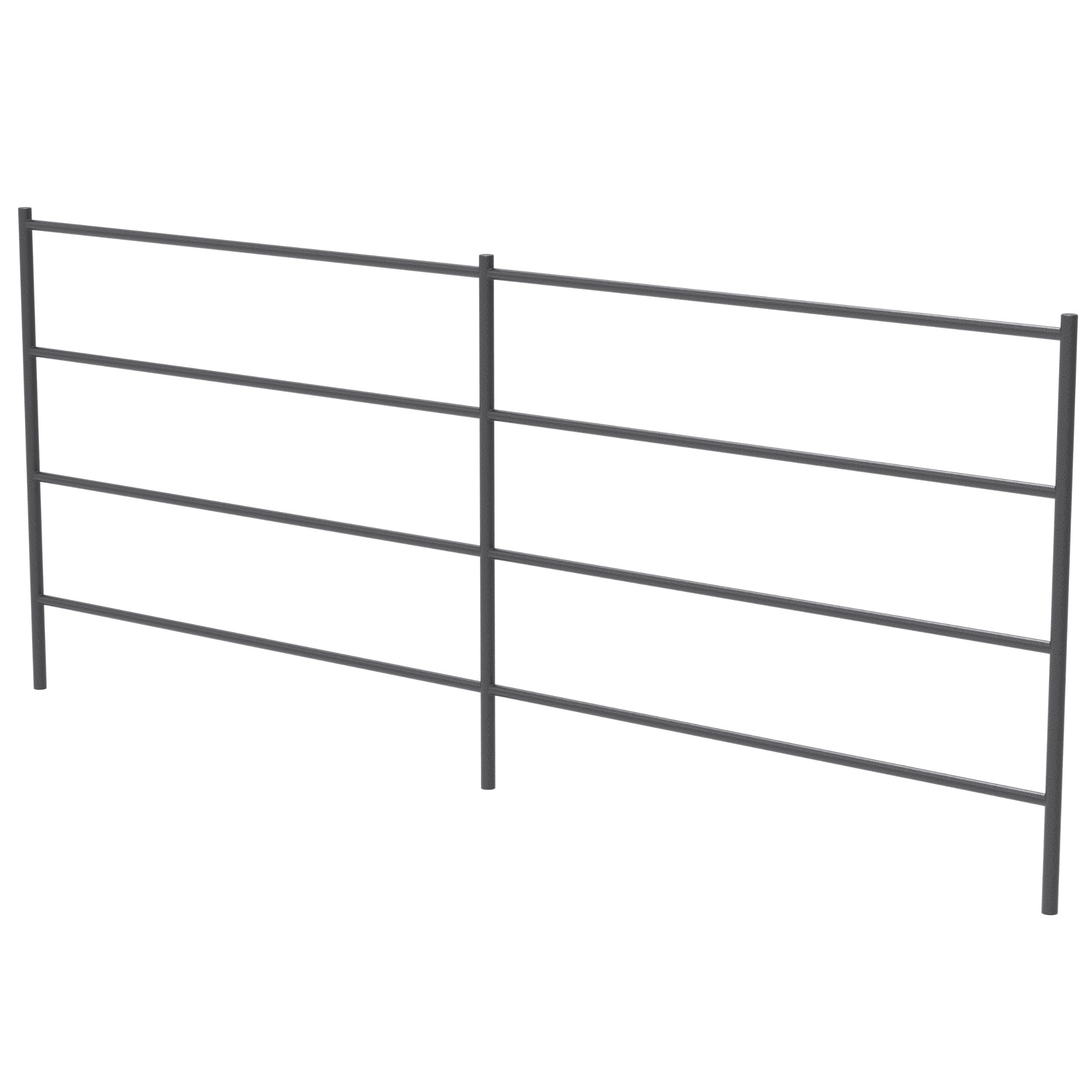 Premium 12x5 Horse Corral Panels (4 Rail) 1-5/8" 14-Gauge | SoCal Fence ...