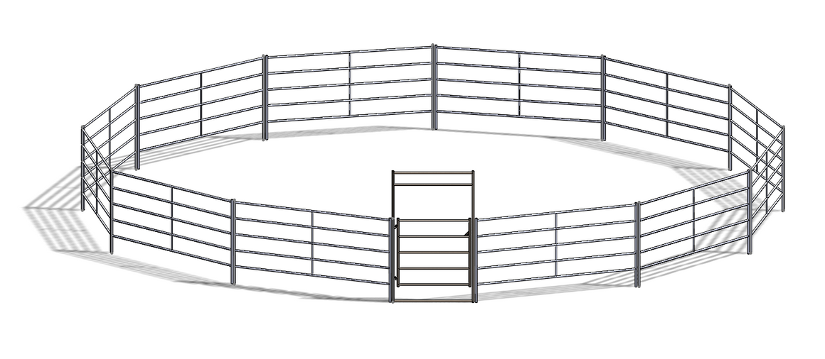 DIY Round Pens For Sale | 40ft, 50ft, 60ft Heavy Duty Panels | SoCal ...