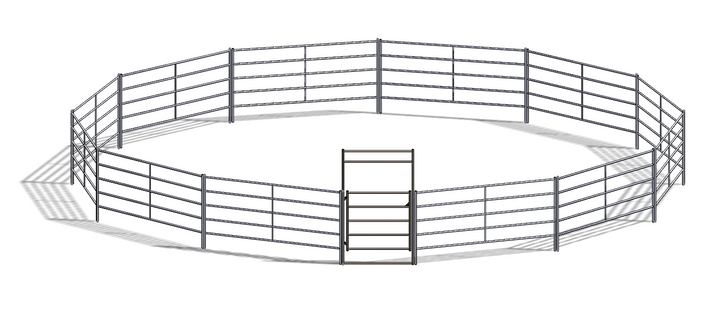 DIY Round Pens For Sale | 40ft, 50ft, 60ft Heavy Duty Panels – SoCal ...